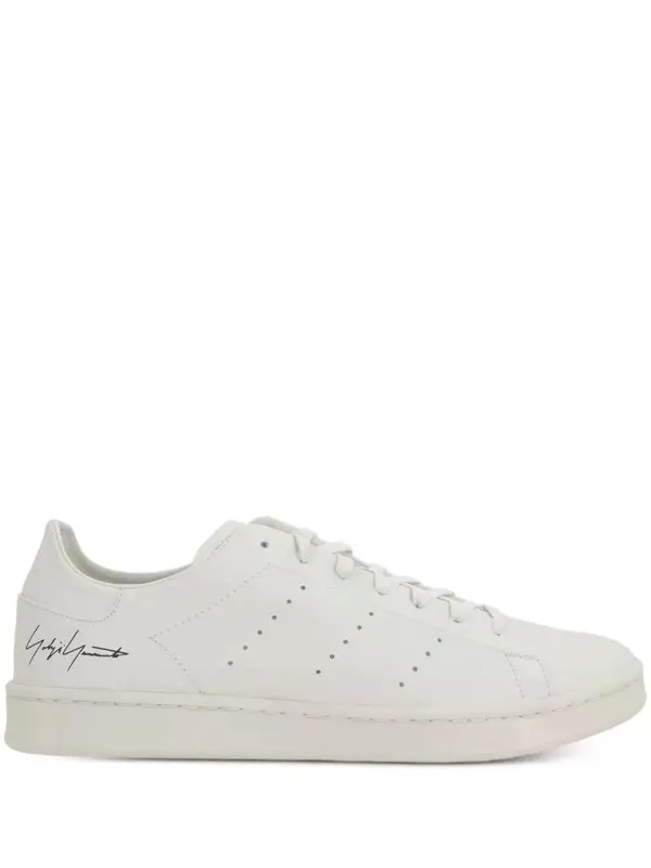 Y3 Stan Smith Perforated Leather Trainers - Neutrals