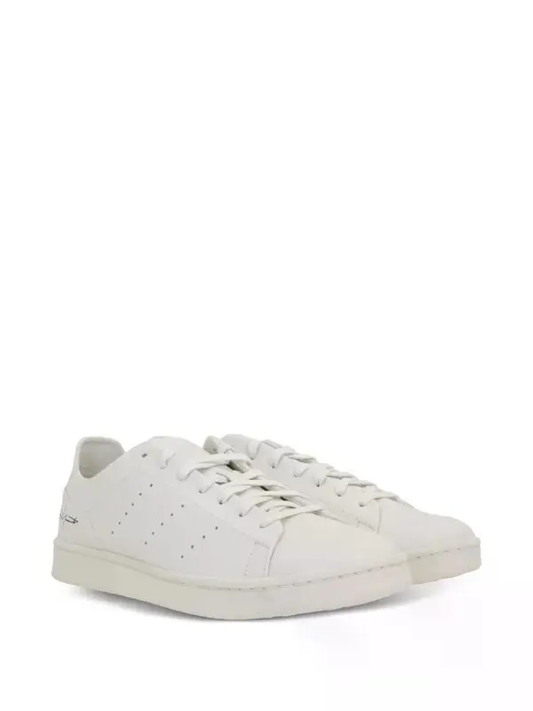 Y3 Stan Smith Perforated Leather Trainers - White