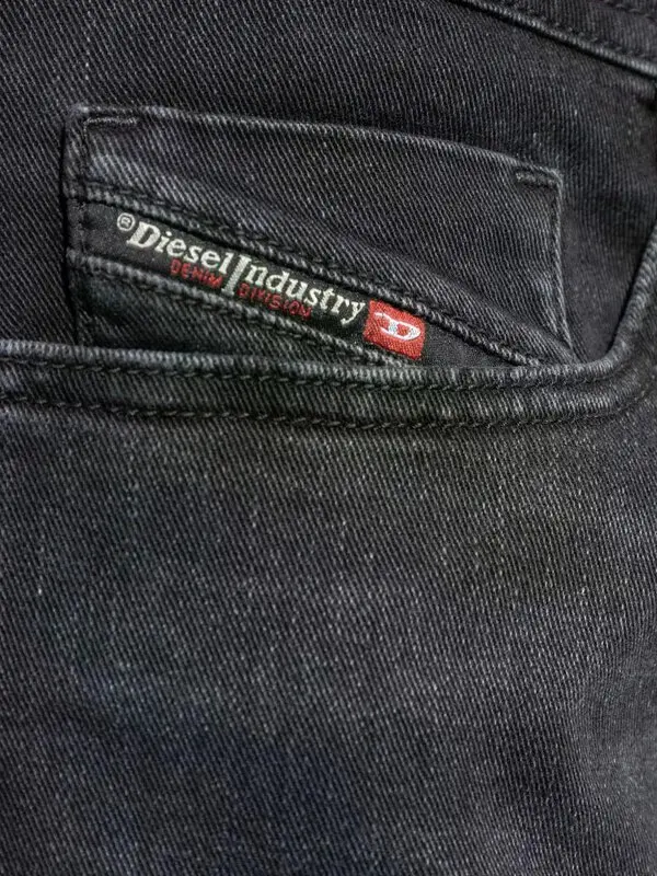 DIESEL 1979 Slenker Faded-effect Jeans
