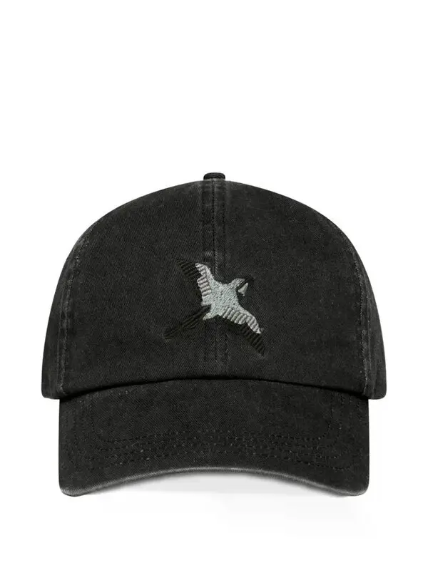Axel Arigato Bee Bird Embroidered Baseball Cap - Black