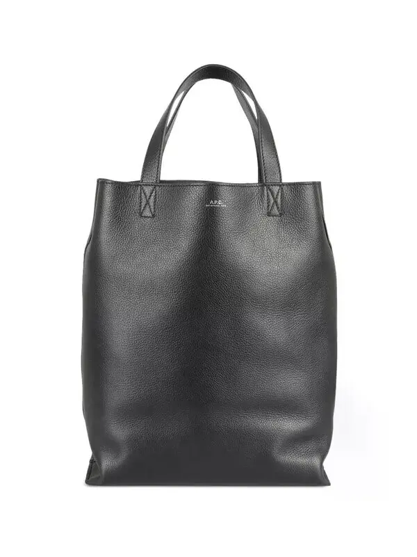 A.p.c. Medium Maiko Leather Tote Bag