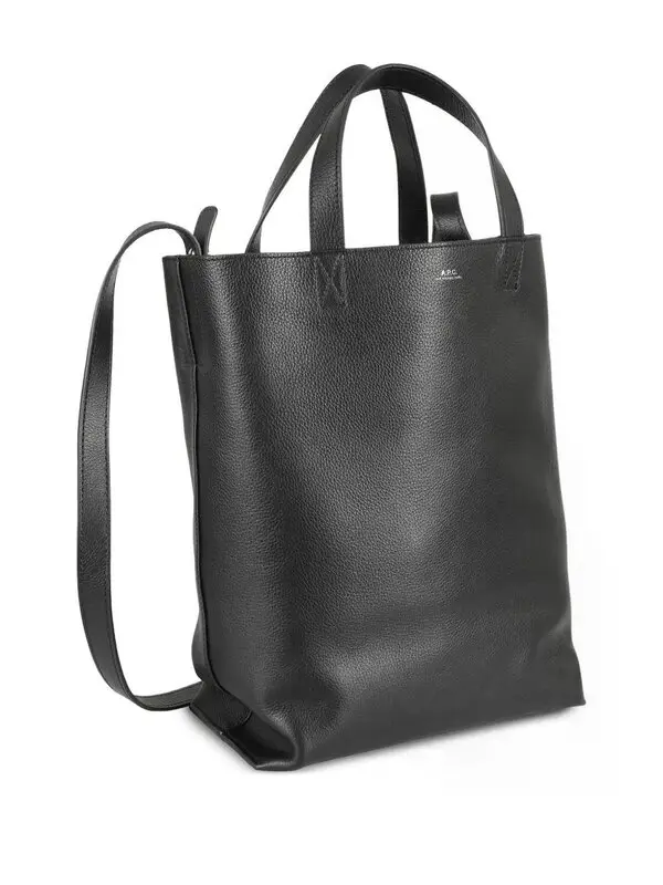 A.p.c. Medium Maiko Leather Tote Bag