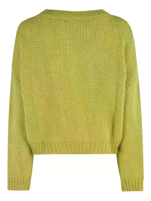 ROBERTO COLLINA V-neck Knitted Sweater