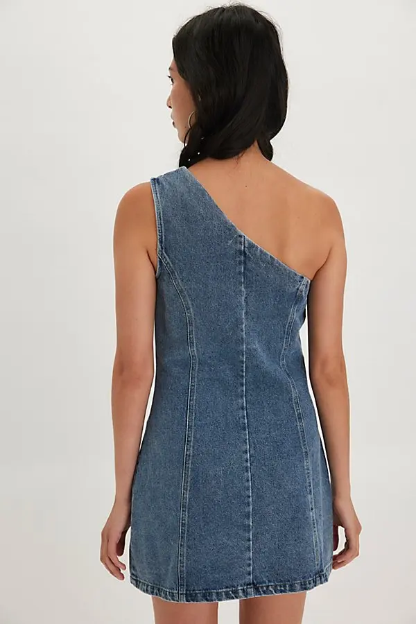 ELLIATT Adalynn Denim Mini Dress