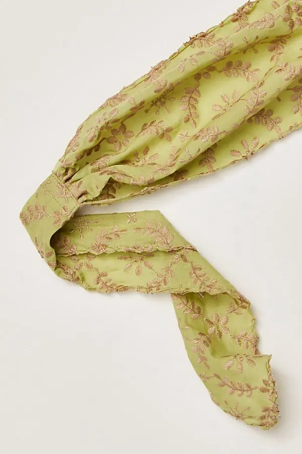 CURRIED MYRRH Shiloh Soft Headband - Pistachio