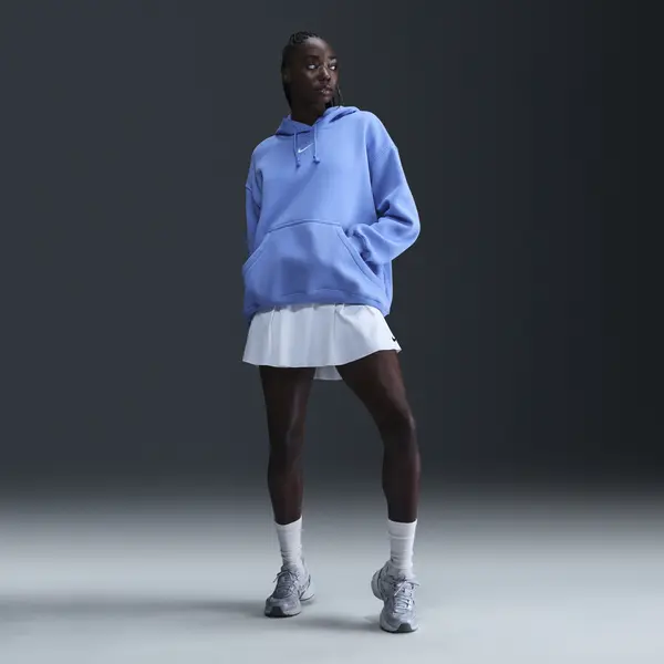 Nike Sportswear Phoenix Fleece Oversized Pullover Hoodie - Blue