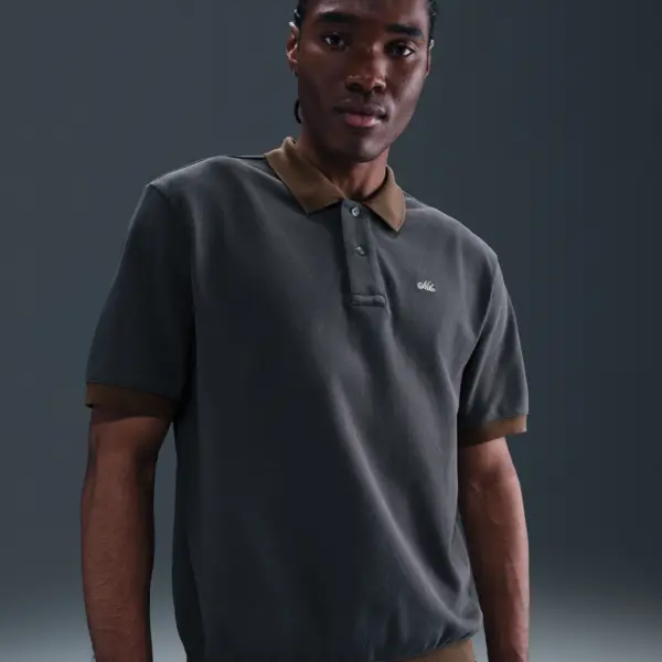 Nike Life Heavyweight Polo - Grey