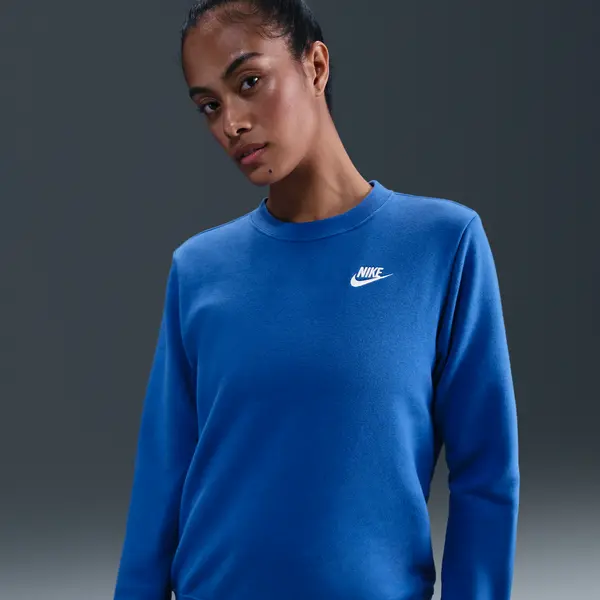 Nike Sportswear Club Fleece Crew-neck Sweatshirt - Blue