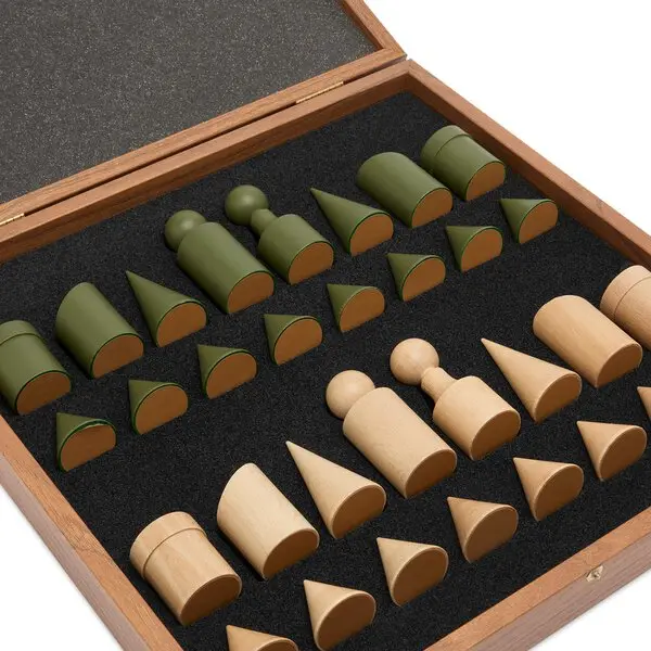 THE CONRAN SHOP Oak Wood Chess Set