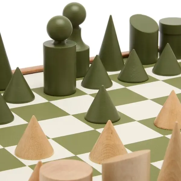 THE CONRAN SHOP Oak Wood Chess Set