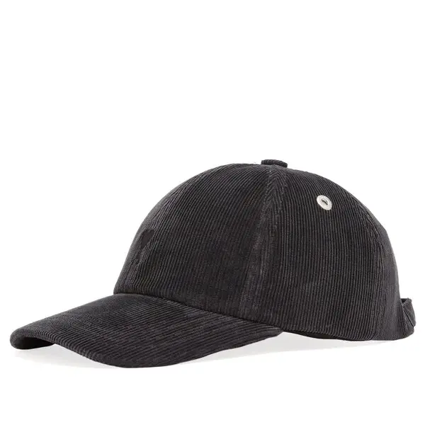 Ami Fine Corduroy Velvet Cap - Anthracite