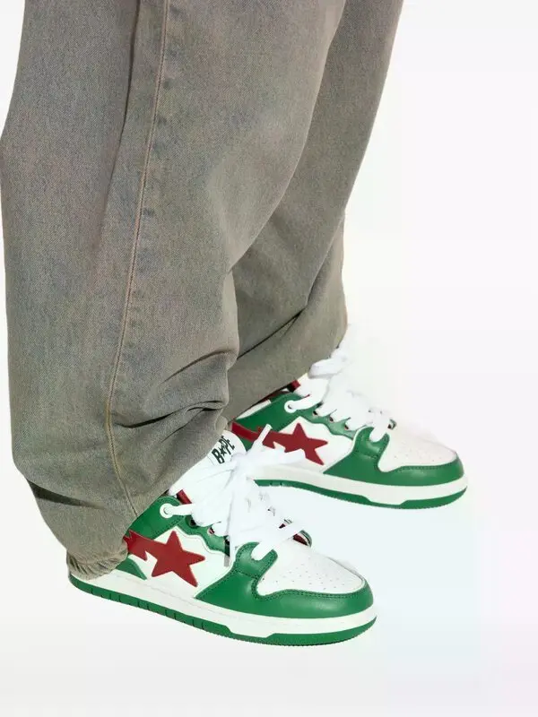A BATHING APE Star-patch Sneakers