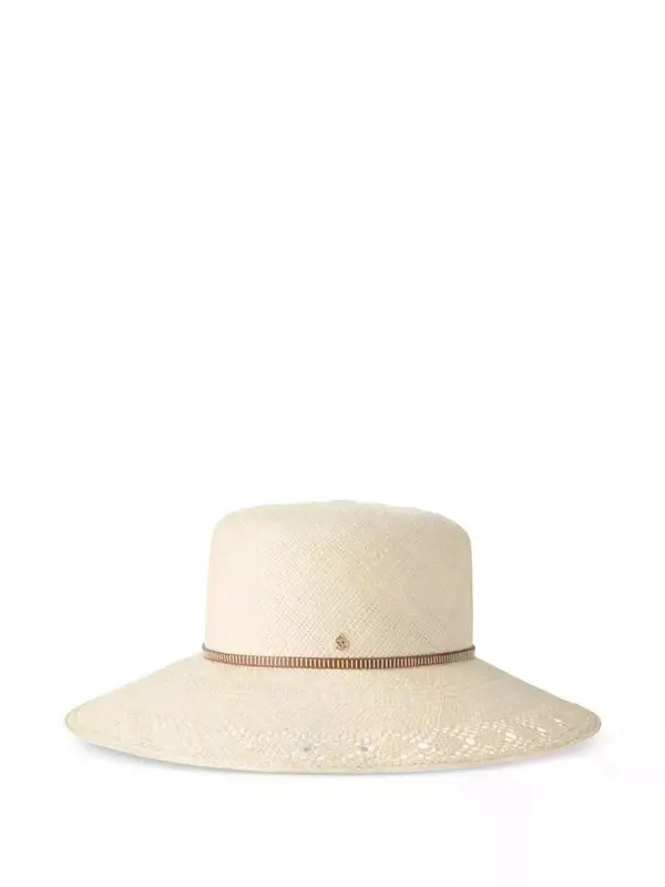MAISON MICHEL Straw Hat - Neutrals
