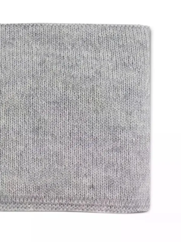 Moschino Logo-intarsia Headband - Grey