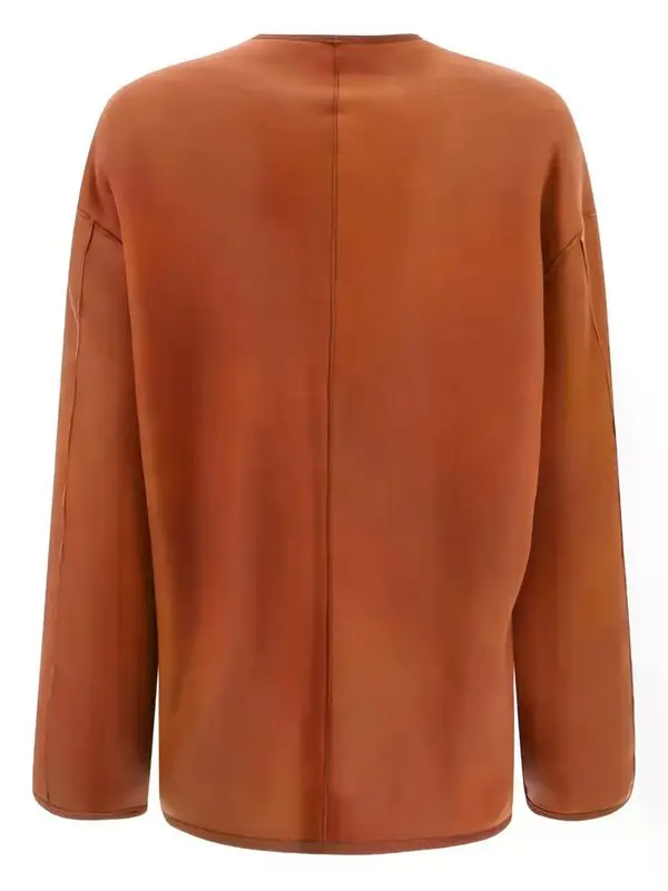 GIOVI Button-fastening Shearling Jacket