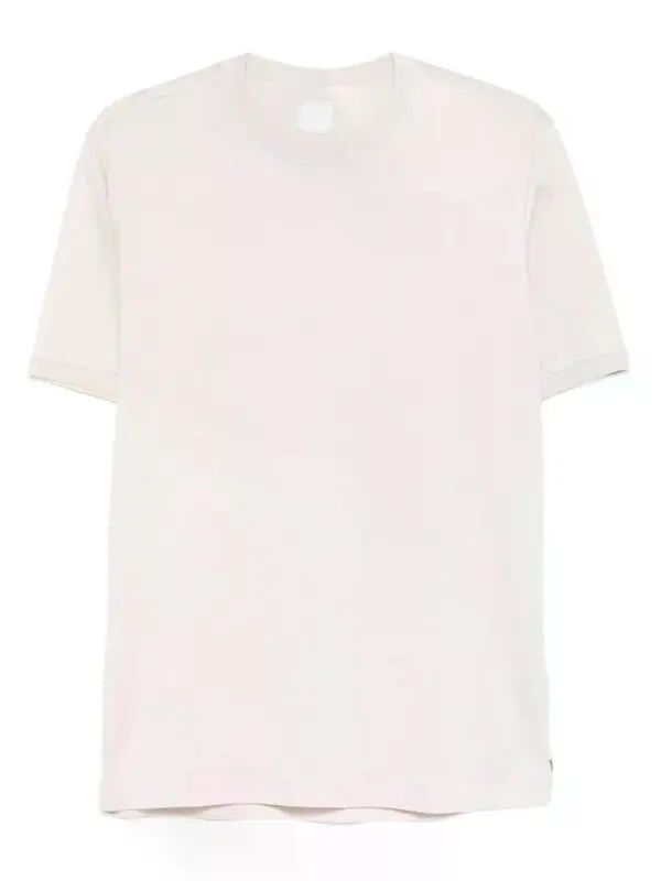 Eleventy Short-sleeved Cotton T-shirt - Neutrals