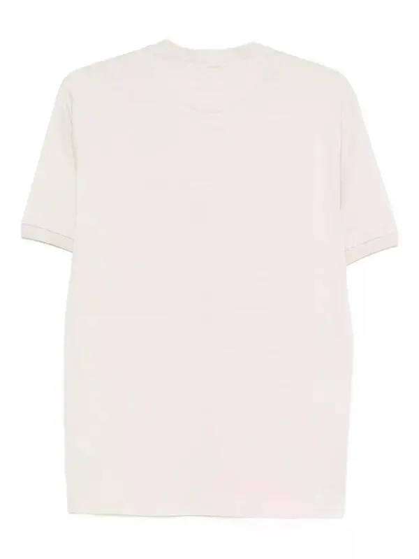 Eleventy Short-sleeved Cotton T-shirt - Neutrals