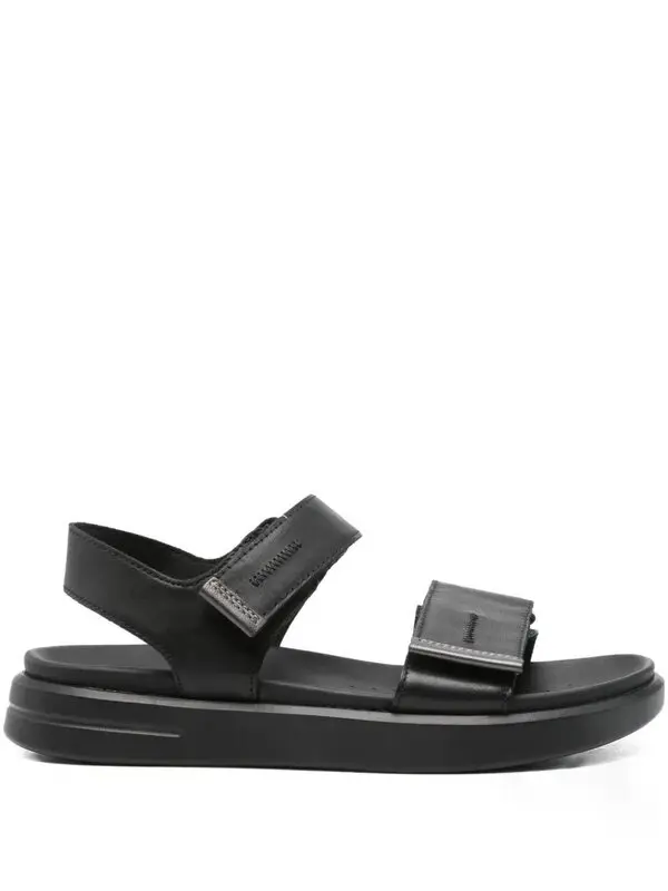 Geox Leather Double-strap Sandals