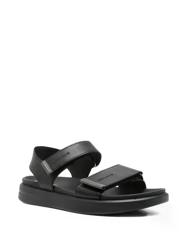 Geox Leather Double-strap Sandals