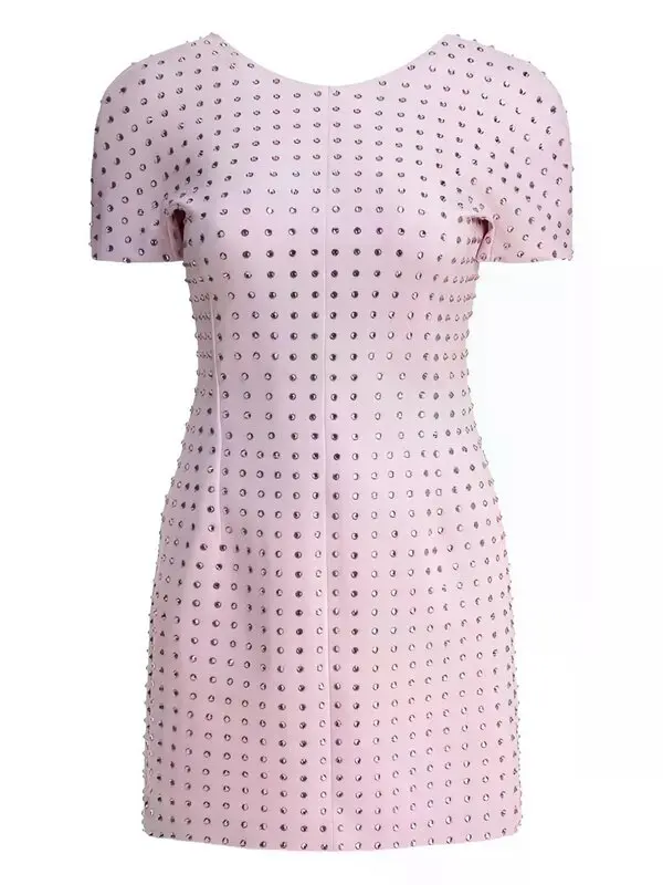 Max Mara Crystal-embellished Mini Dress