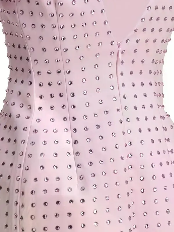 Max Mara Crystal-embellished Mini Dress