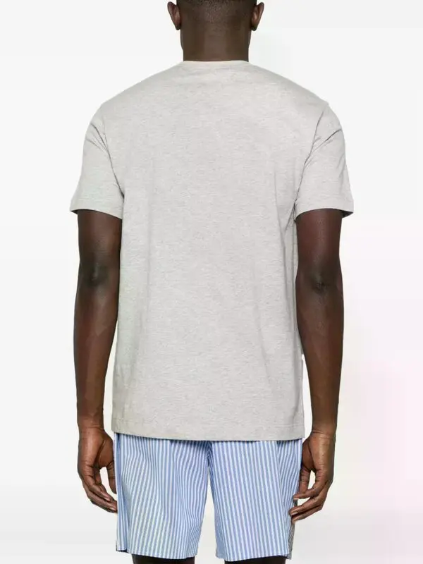 Comme Des Garçons Logo-print Cotton T-shirt - Grey