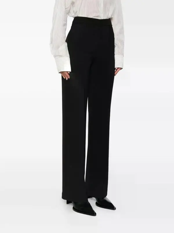 TWINSET Wide-leg Trousers - Black