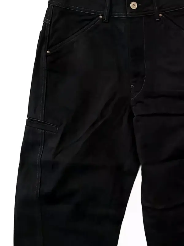 LEMAIRE Twisted Workwear Tapered Trousers - Black
