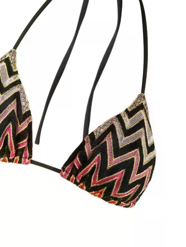 Missoni Patterned Two-piece Bikini - Black