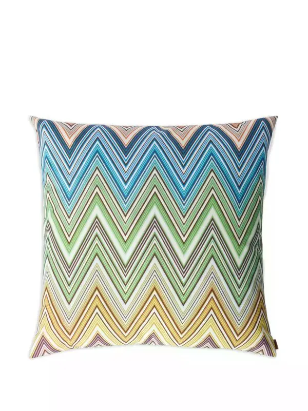 Missoni Kew Zigzag-patterned Cushion - Green