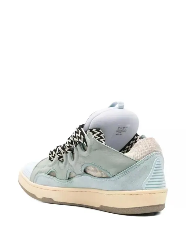 LANVIN Lace-up Leather Sneakers