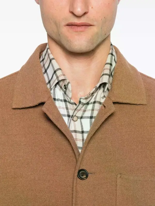 Eleventy Button-fastening Patch-pocket Jacket