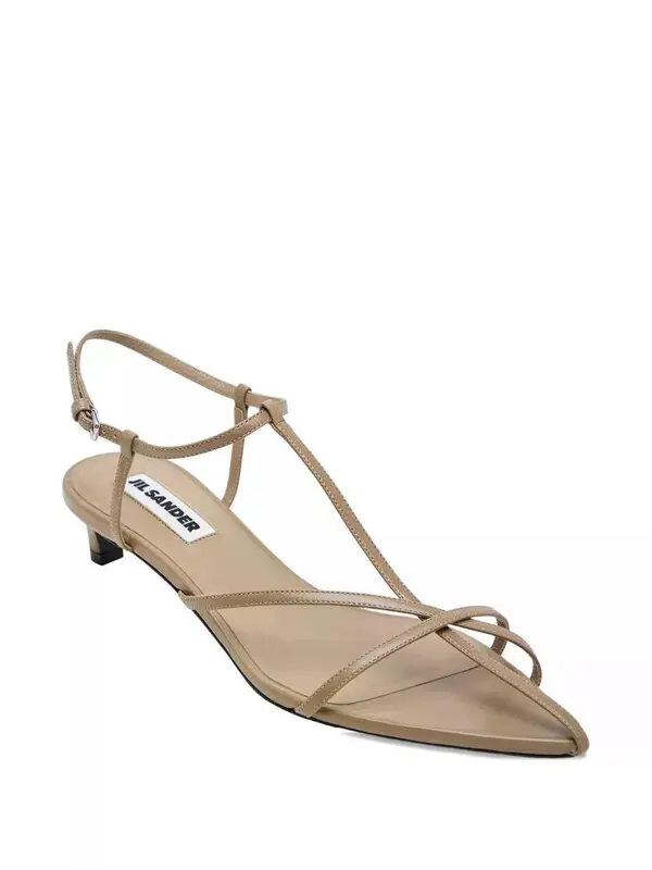 JIL SANDER Cage Pointed Sandals