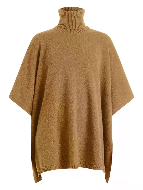 LINNEA LUND Angela Cashmere Turtleneck Poncho