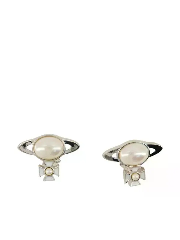 VIVIENNE WESTWOOD Gaby Orb Pearl Earrings