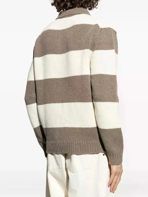 Paul & Shark Striped Wool-blend Sweater