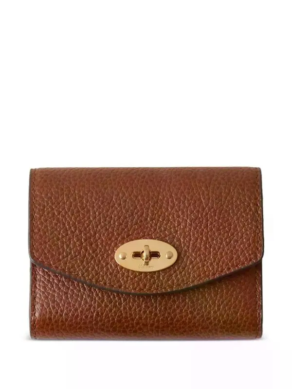 Mulberry Darley Concertina Leather Wallet - Brown