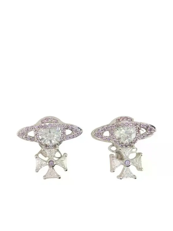 VIVIENNE WESTWOOD Mila Orb Earrings - Silver