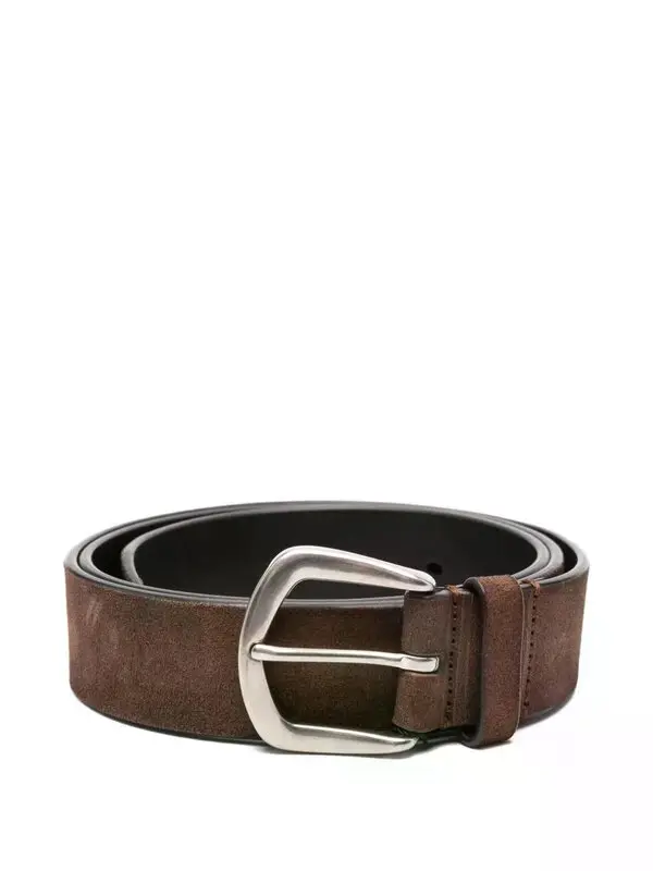 Officine Creative Suede Belt - Brown