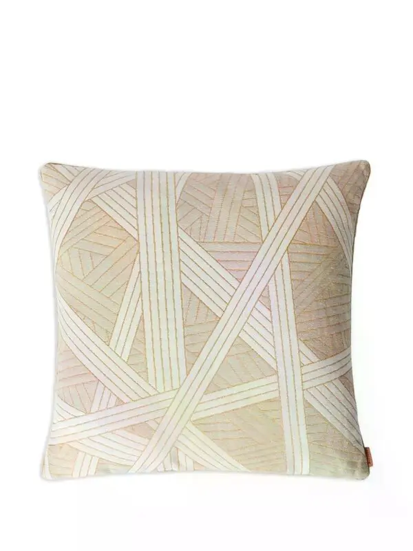 Missoni Geometric-pattern Cushion - Neutrals