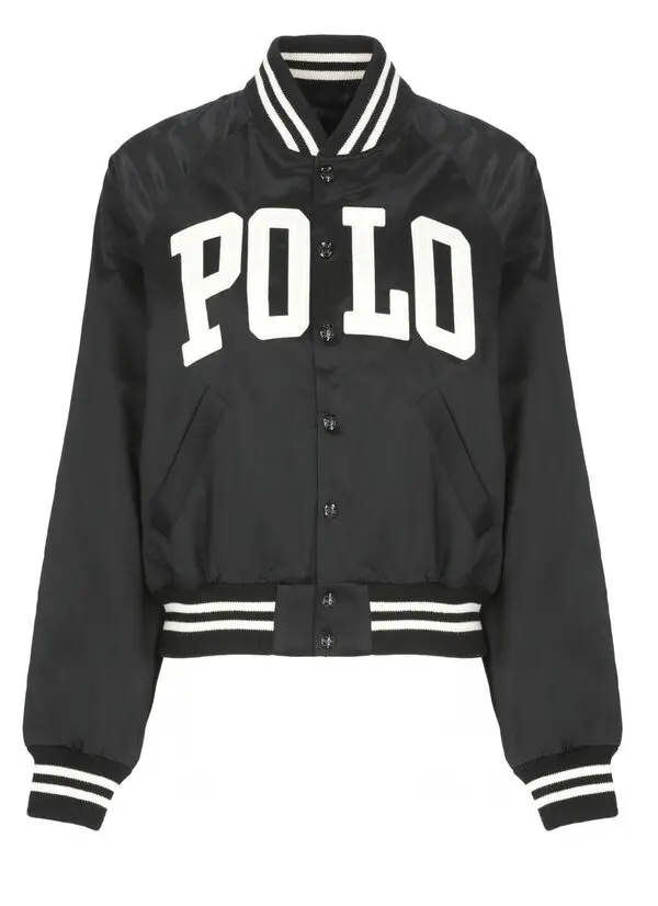 Ralph Lauren Cotton-blend Bomber Jacket - Black