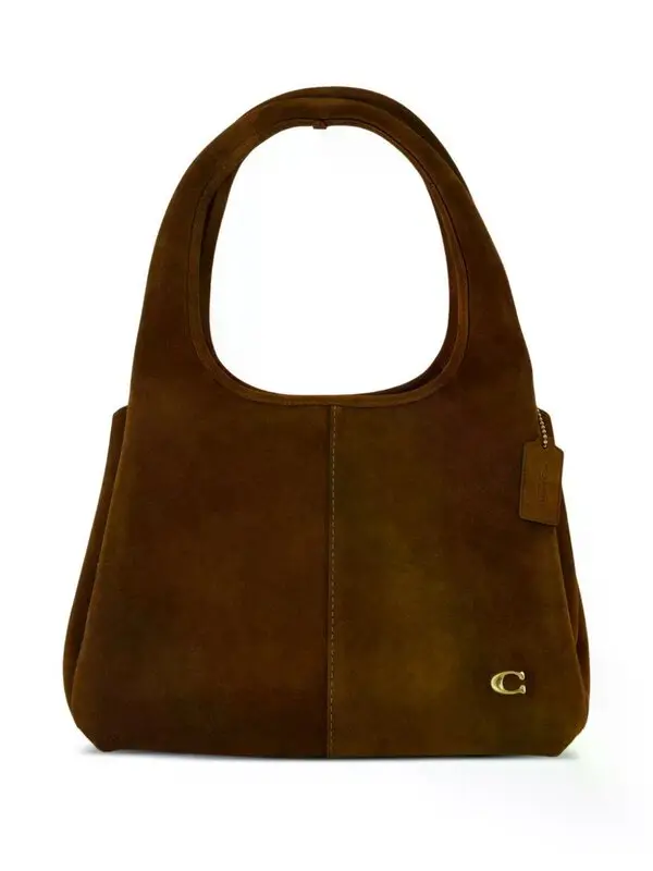 COACH Lana Top-handle Suede Shoulder Bag - Brown