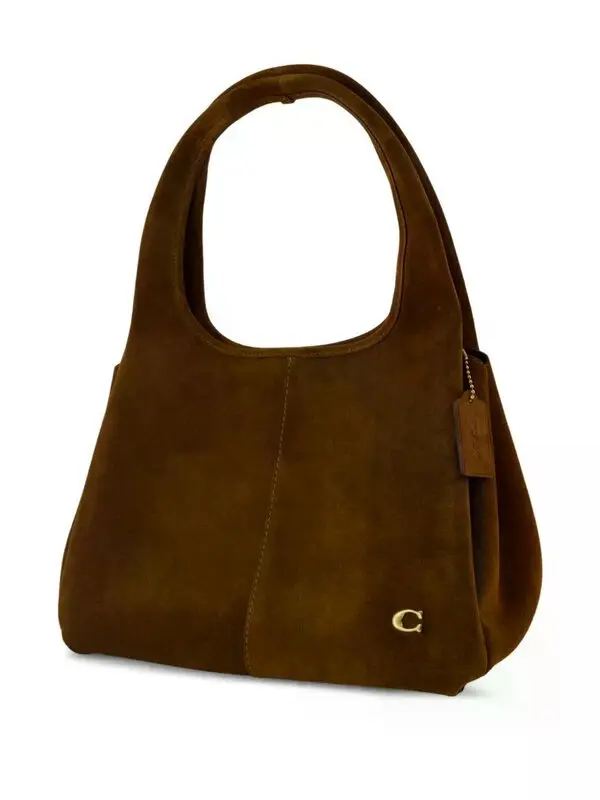 COACH Lana Top-handle Suede Shoulder Bag - Brown