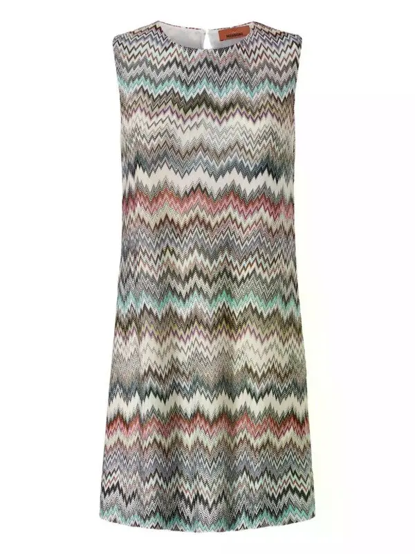 Missoni Sleeveless Mini Dress - Grey