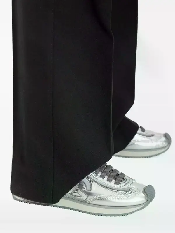 Dolce & Gabbana Dg Cushion Laminated Sneakers - Grey