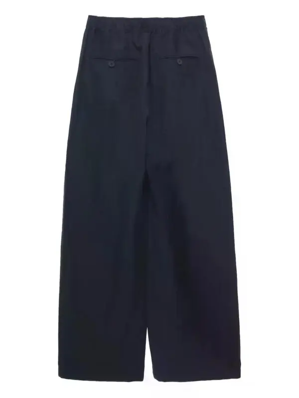 Studio Nicholson Drawstring Linen-blend Trousers