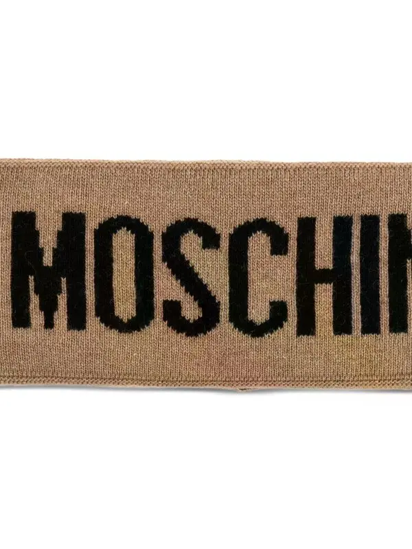 Moschino Intarsia Headband