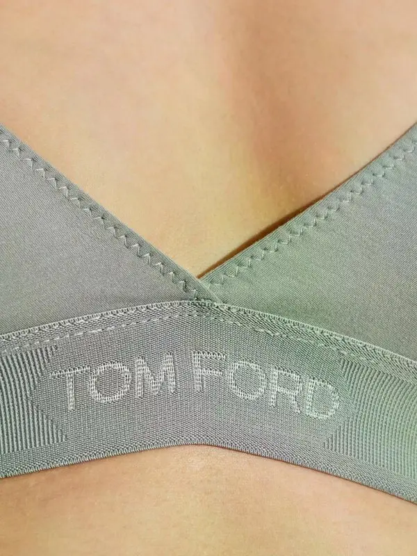 TOM FORD Logo-underband Triangle Bra