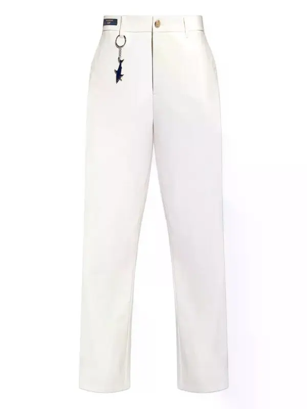 Paul & Shark Straight-leg Trousers - White