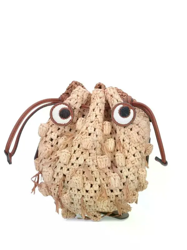 ANYA HINDMARCH Mini Blowfish Shoulder Bag - Neutrals
